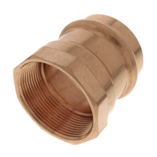 50322 - JW 50322 - 2-1/2" Press x Female Copper Adapter