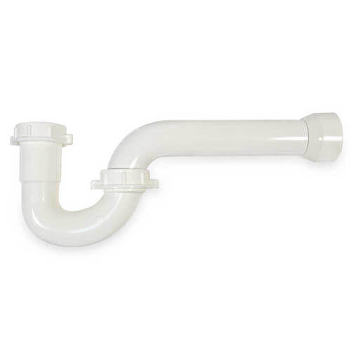 230-0406104 - Sioux Chief 230-0406104 - 1-1/2" White P-Trap, With 2 ...