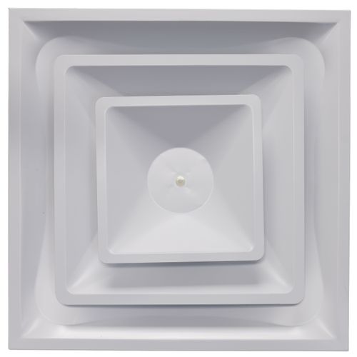 50500 - Hart & Cooley 50500 - 4-Way Steel Ceiling Diffuser w/ 6" Collar ...