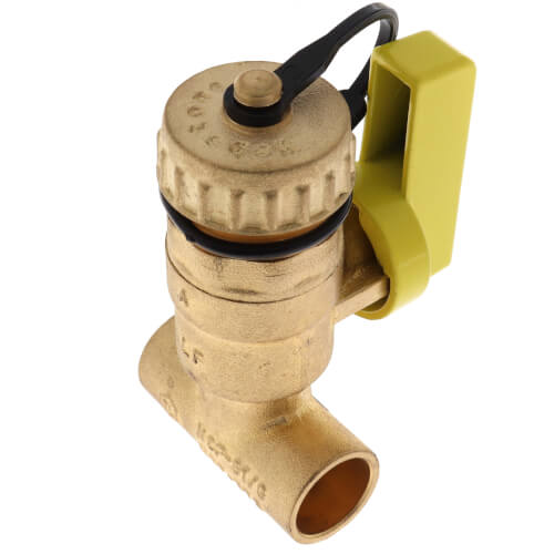 H-50672W - Webstone H-50672W - 1/2" C x C T-Drain Valve (Lead Free)