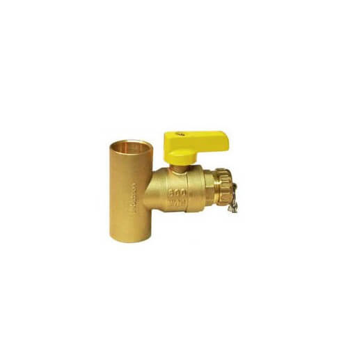 50676 - Webstone 50676 - 1-1/2" C x C T-Drain Valve