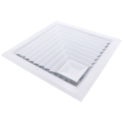 50723 - Hart & Cooley 50723 - 12" x 12" (Wall Opening Size) White ...