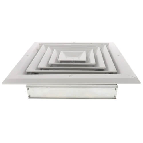 50742 - Hart & Cooley 50742 - 10" x 10" (Wall Opening Size) White ...