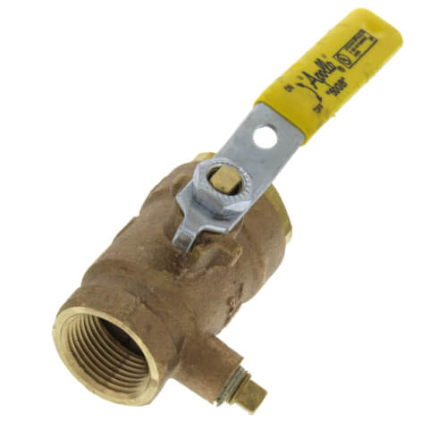 50GB401 - Apollo Valves 50GB401 - 3/4" Gas Shut-Off Ball Valve, 1/8" Tap