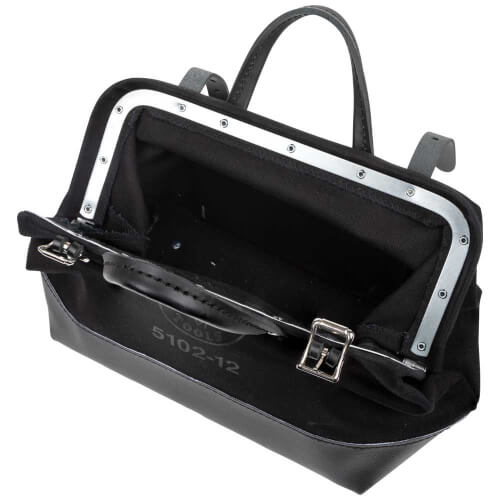 510212BLK - Klein Tools 510212BLK - 12" Black Canvas Tool Bag