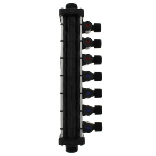 51073 - Viega 51073 - 1/2", 7 Port Zero Lead PolyAlloy PEX Crimp Dual ...