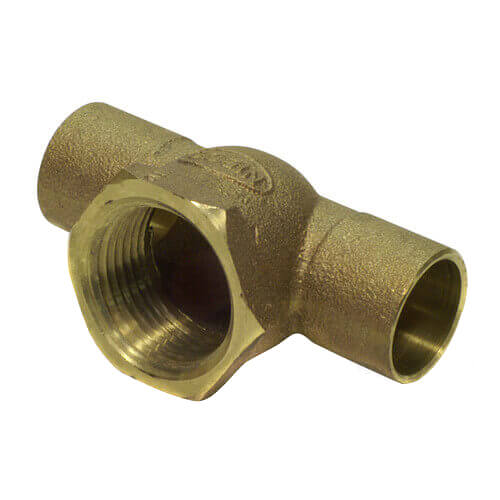 51170 Elkhart 51170 3 4 X 3 4 X 1 CxCxF Tee Lead Free 51170-elkhart-51170-3-4-x-3-4-x-1-cxcxf-tee-lead-free