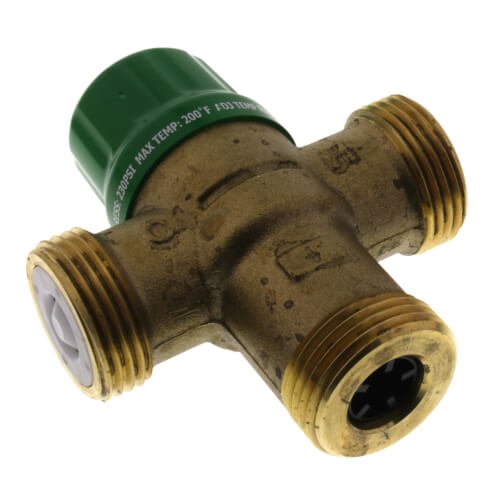 5123-P2-G - Taco 5123-P2-G - 3/4" PEX Union 5123 Mixing Valve w/ Gauge ...