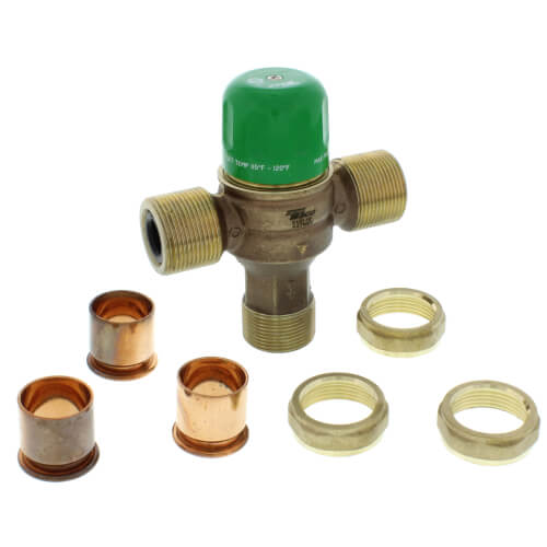 5124-HF-C1 - Taco 5124-HF-C1 - 1" Sweat Union 5124 High Flow Mixing ...
