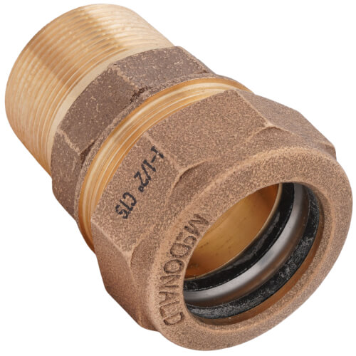 5130-199 - AY McDonald 5130-199 - 74753T 1-1/2" CTS x MNPT Adapter ...