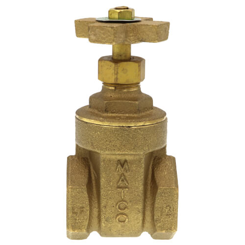 514T04XLF - Matco-Norca 514T04XLF - 3/4" Threaded Gate Valve with Cross ...
