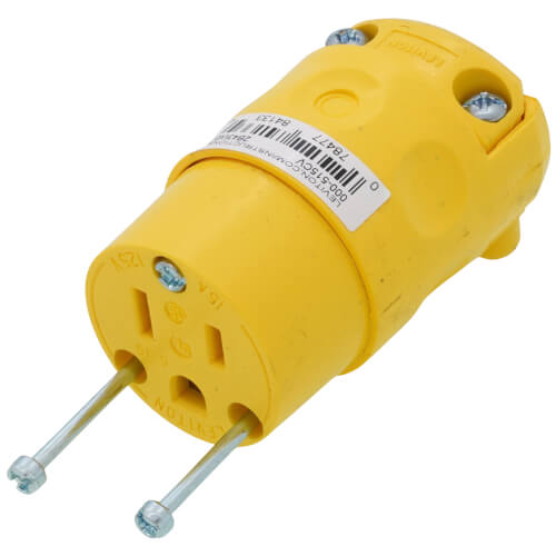 515CV - Leviton 515CV - Residential Grade Straight-Blade Connector, 15A ...
