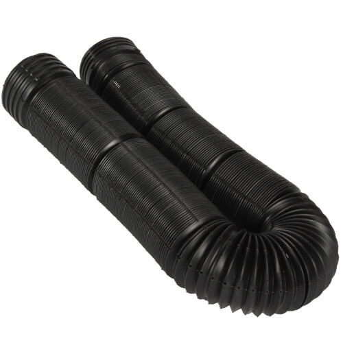 51910 - FLEX-Drain 51910 - 4" x 12' Flexible, Perforated Drain Pipe
