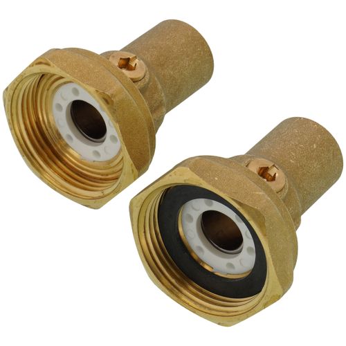 519850 - Grundfos 519850 - 1/2" GU 125 Union Bronze Isolation Valve ...