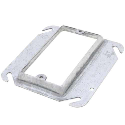 52-C-13 - Steel City 52-C-13 - 4" Steel Square Device Cover - 1/2" Raised