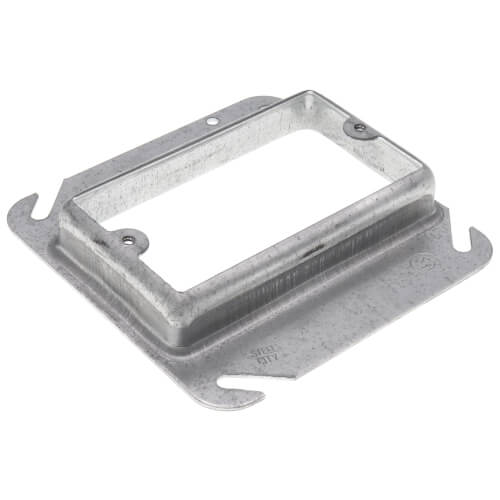 52-C-14 - Steel City 52-C-14 - 4" Steel Square Device Cover - 3/4" Raised