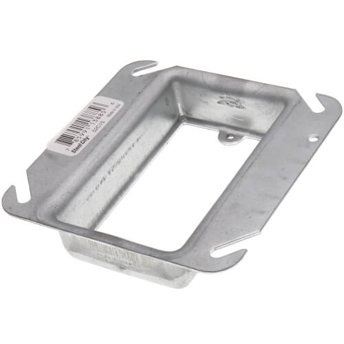 52-C-15 - Steel City 52-C-15 - 4" Steel Square Device Cover - 1" Raised