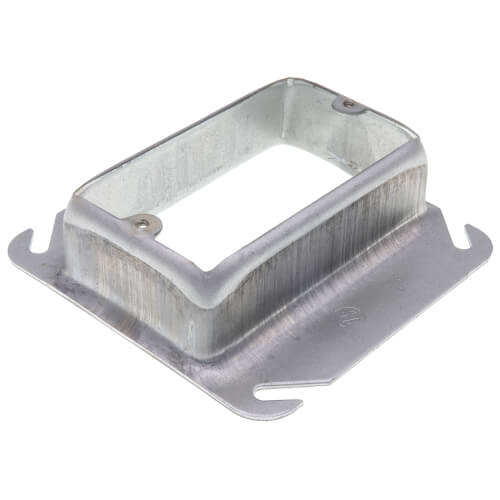 52-C-16 - Steel City 52-C-16 - 4" Steel Square Device Cover - 1-1/4" Raised