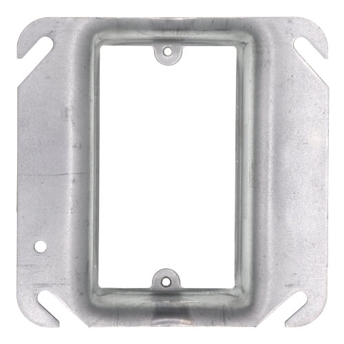 52-C-16 - Steel City 52-C-16 - 4" Steel Square Device Cover - 1-1/4" Raised