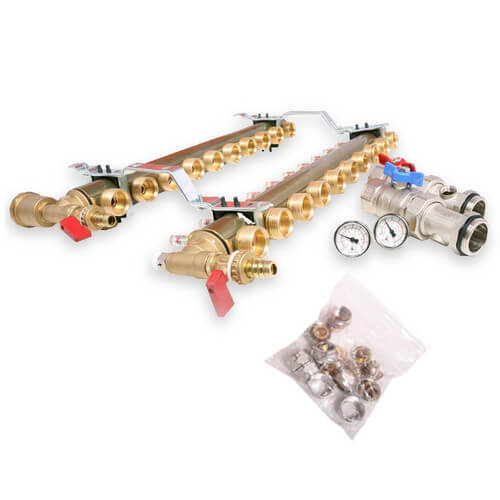 520-75PAP - Mr. PEX 520-75PAP - 10 Loop Radiant Heat Manifold Package ...