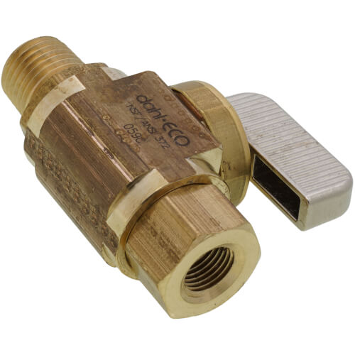 521-51-61 - Dahl 521-51-61 - 1/4" FIP x 1/4" MIP Straight Mini Ball ...