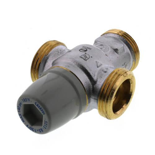 521359A - Caleffi 521359A - 3/4" Sweat Scald Protection 3-Way ...