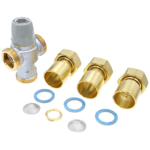 521369A - Caleffi 521369A - 1" Sweat Scald Protection 3-Way ...