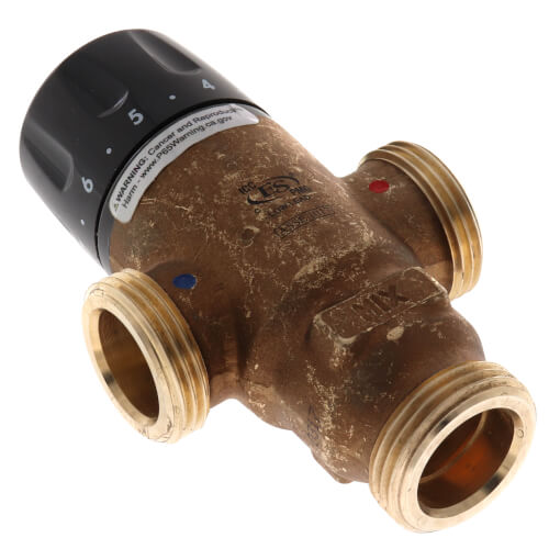 521607A - Caleffi 521607A - 1" PEX Crimp MIXCAL 3-Way Adjustable ...