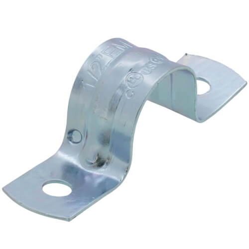 521TZ - Southwire 521TZ - 1/2" Two Hole Steel EMT Snap-On Strap