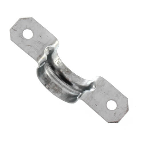 ELEMST075-2H - Bluefin ELEMST075-2H - 3/4" Two Hole Steel EMT Snap-On Strap