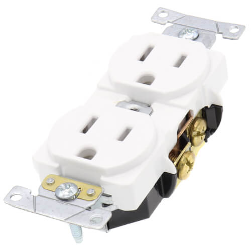 5252-W - Leviton 5252-W - Industrial Specification Grade, Smooth Face ...