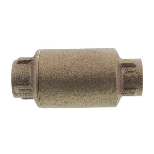 525C03LF - Matco-Norca 525C03LF - 1/2" C x C Bronze In-Line Check Valve ...