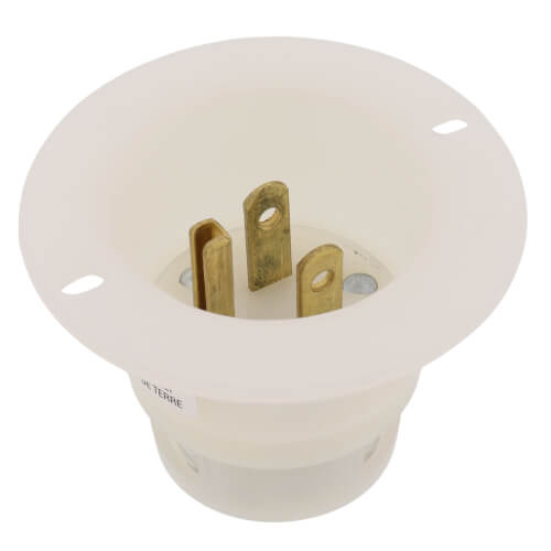 5278-C - Leviton 5278-C - Integrated Power Flanged Inlet Receptacle, 5 ...