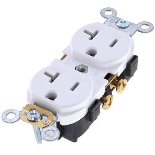 5362-SW - Leviton 5362-SW - Industrial Specification Grade Duplex ...