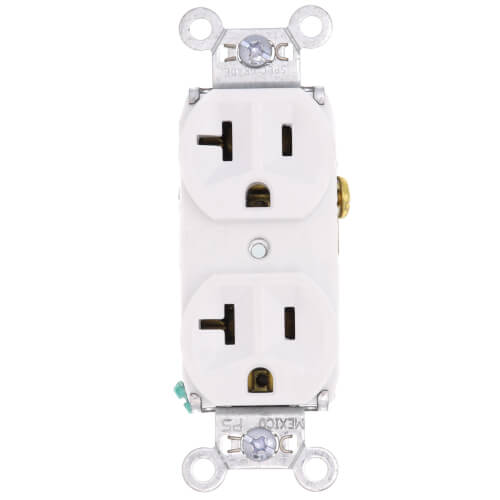 5362W - Pass & Seymour 5362W - Hard Use Spec Grade Duplex Receptacle ...