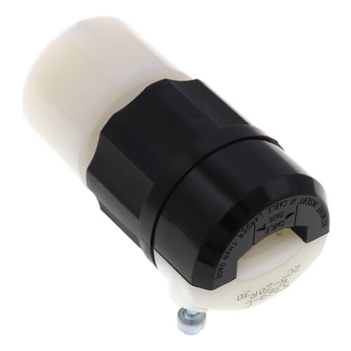 5369-C - Leviton 5369-C - Industrial Grade Connector, 20A, NEMA 5-20R ...