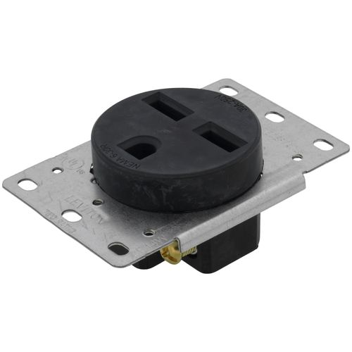 5372-S00 - Leviton 5372-S00 - Flush Mount Receptacle, Industrial Grade ...
