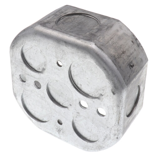 54151-1/2-3/4 - Steel City 54151-1/2-3/4 - 4" x 1-1/2" Deep Octagon Box ...