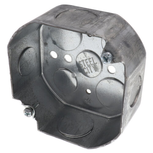 54151-1/2-3/4 - Steel City 54151-1/2-3/4 - 4" x 1-1/2" Deep Octagon Box ...