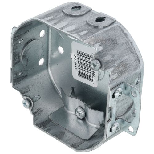 54151-NE - Steel City 54151-NE - 4" x 1-1/2" Deep Octagon Box w/ 1/2 ...