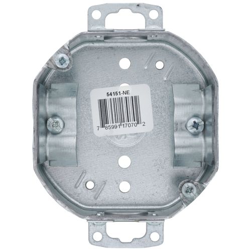 54151-NE - Steel City 54151-NE - 4" x 1-1/2" Deep Octagon Box w/ 1/2 ...
