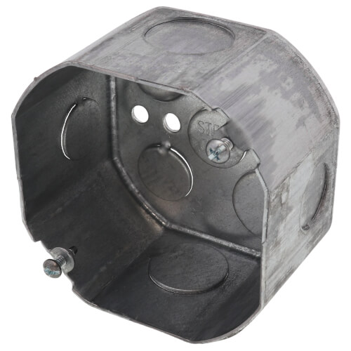 54171-1/2-3/4 - Steel City 54171-1/2-3/4 - 4" x 2-1/8" Deep Octagon Box ...