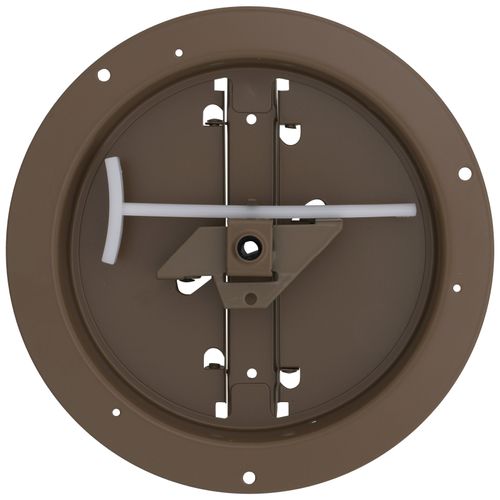 5420600BR - Bluefin 5420600BR - 6" Steel Round Duct Ring w/ Butterfly ...