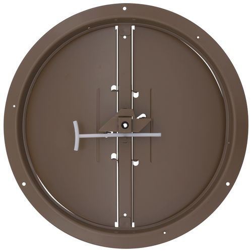 5421200BR - Bluefin 5421200BR - 12" Steel Round Duct Ring w/ Butterfly ...