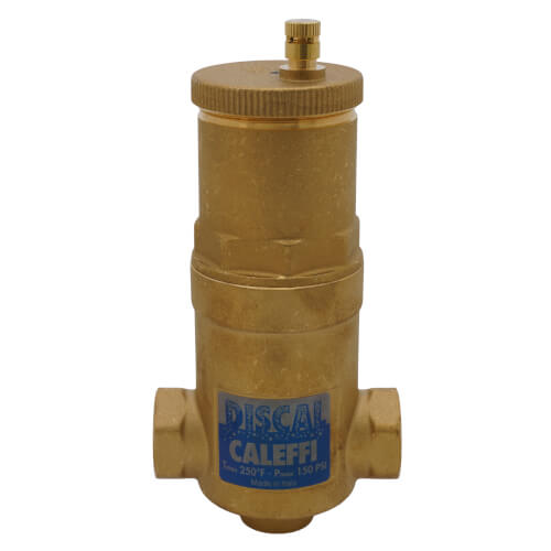 551003A - Caleffi 551003A - 3/4" NPT Female DISCAL Air Separator