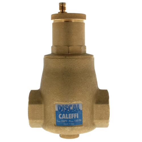 551008A - Caleffi 551008A - 1-1/2" NPT Female DISCAL Air Separator