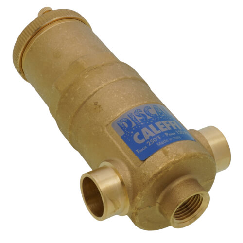 551022A - Caleffi 551022A - 3/4" Sweat DISCAL Compact Air Separator