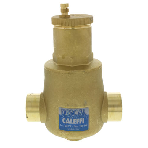 551035A - Caleffi 551035A - 1-1/4" Sweat DISCAL Air Separator