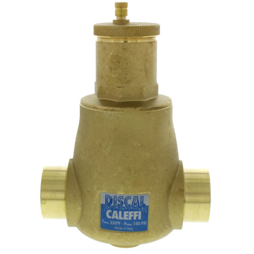 551041A - Caleffi 551041A - 1-1/2" Sweat DISCAL Air Separator