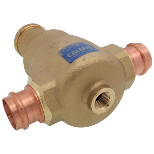 551067A - Caleffi 551067A - 1-1/4" Press DISCAL Air Separator